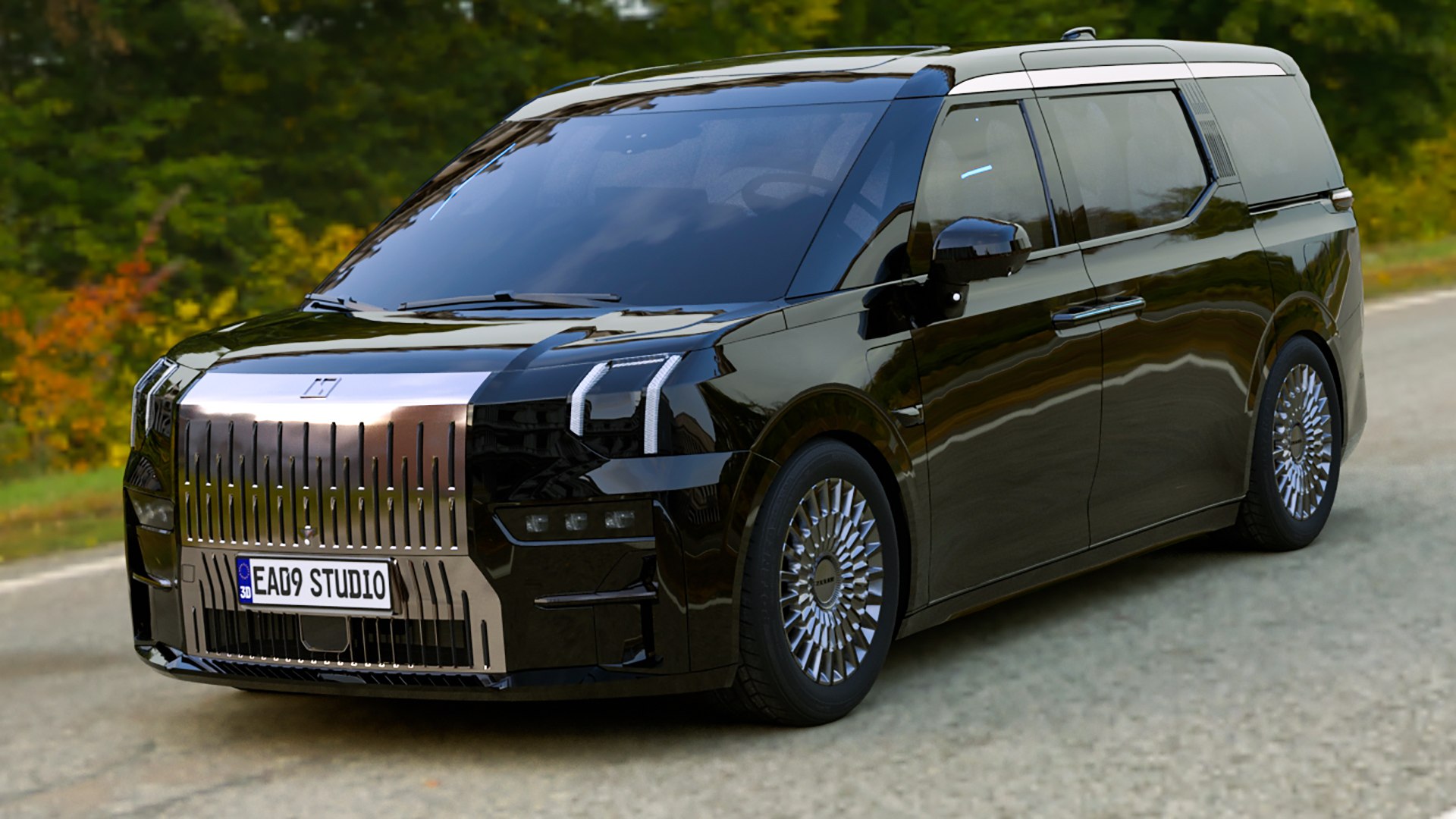 3D 2024 Zeekr 009 - TurboSquid 2222724