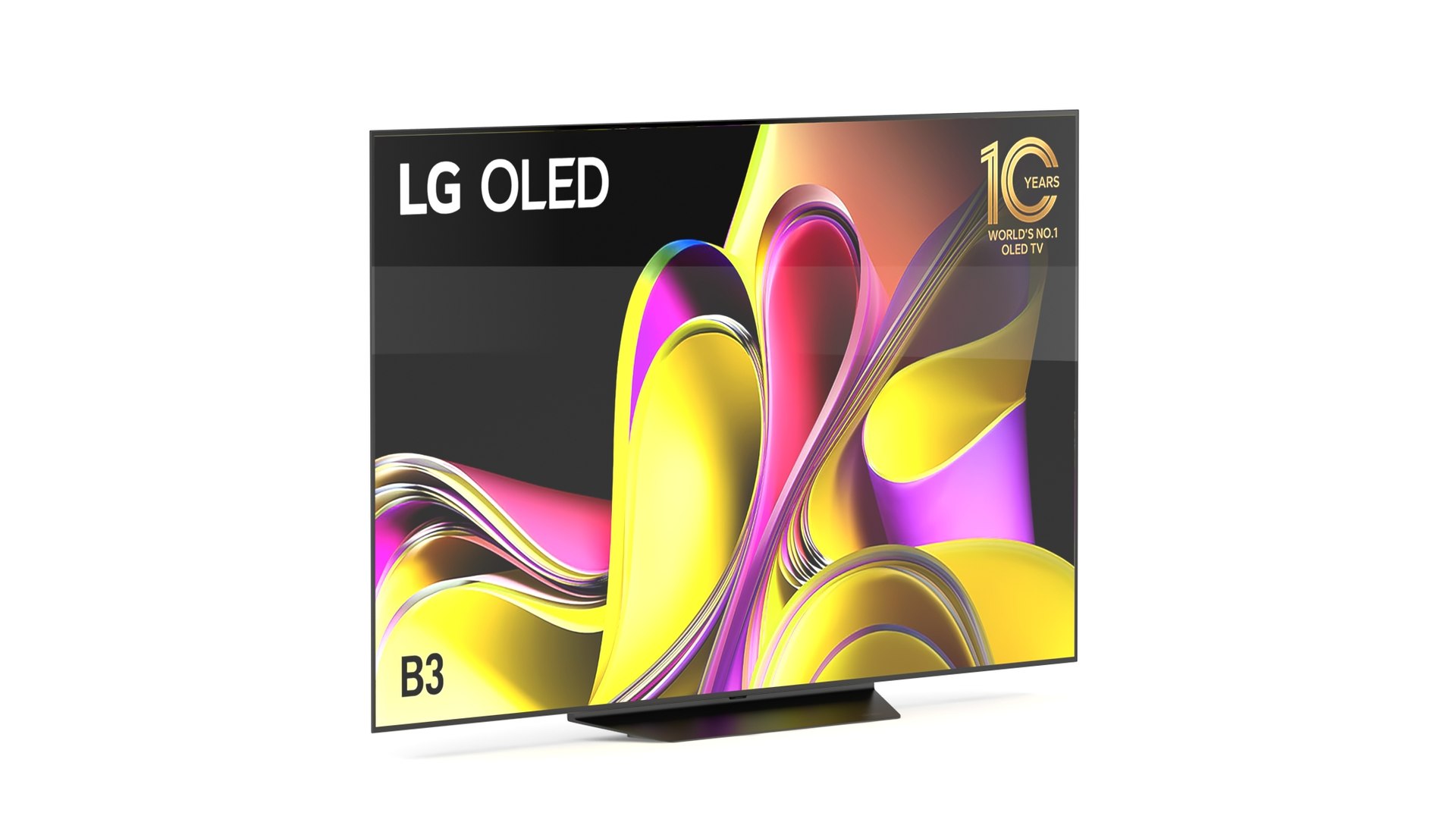 3D Model LG OLED TV B3 77 Inch 4K Smart TV Self Lit OLED Pixels ...