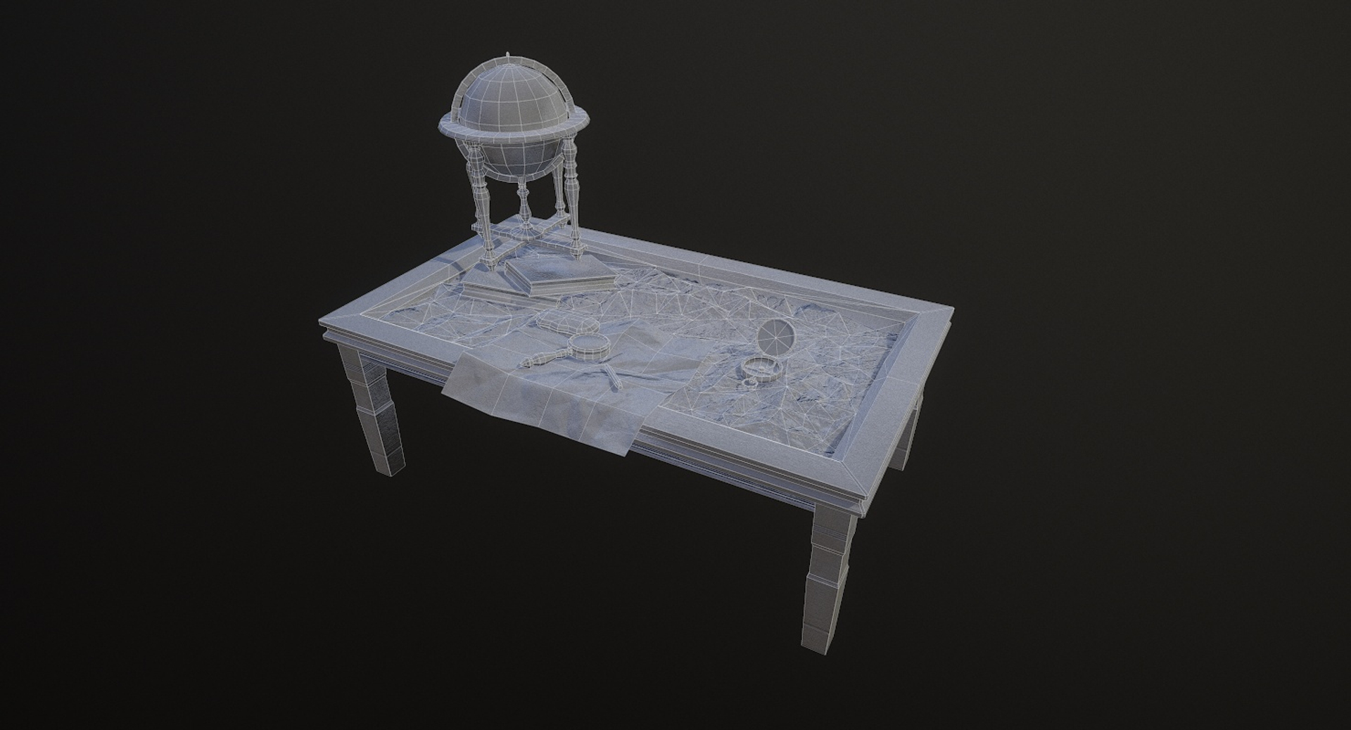 3D Geographic Table War - TurboSquid 1573100