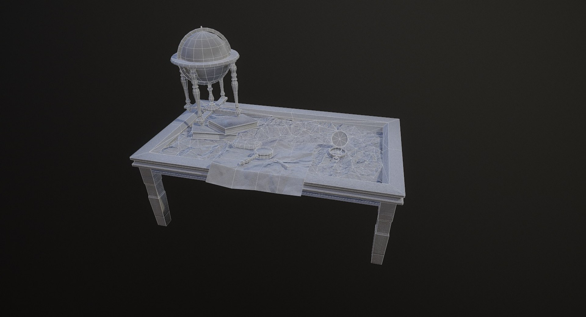 3D Geographic Table War - TurboSquid 1573100