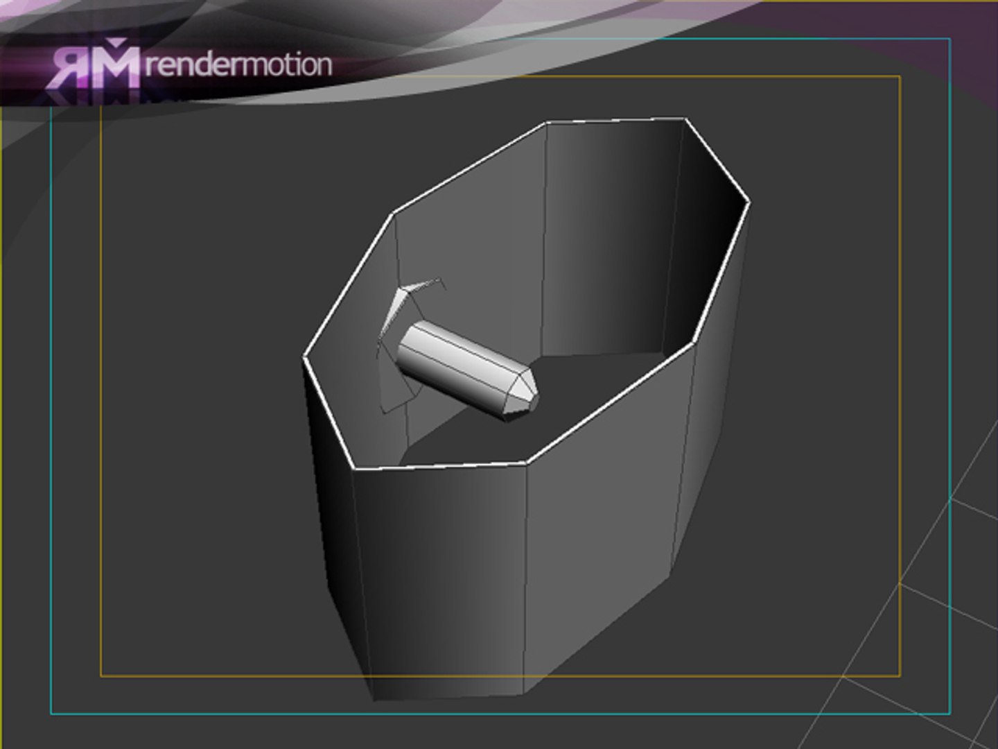 3d D3 C2 44 Lamp: Model