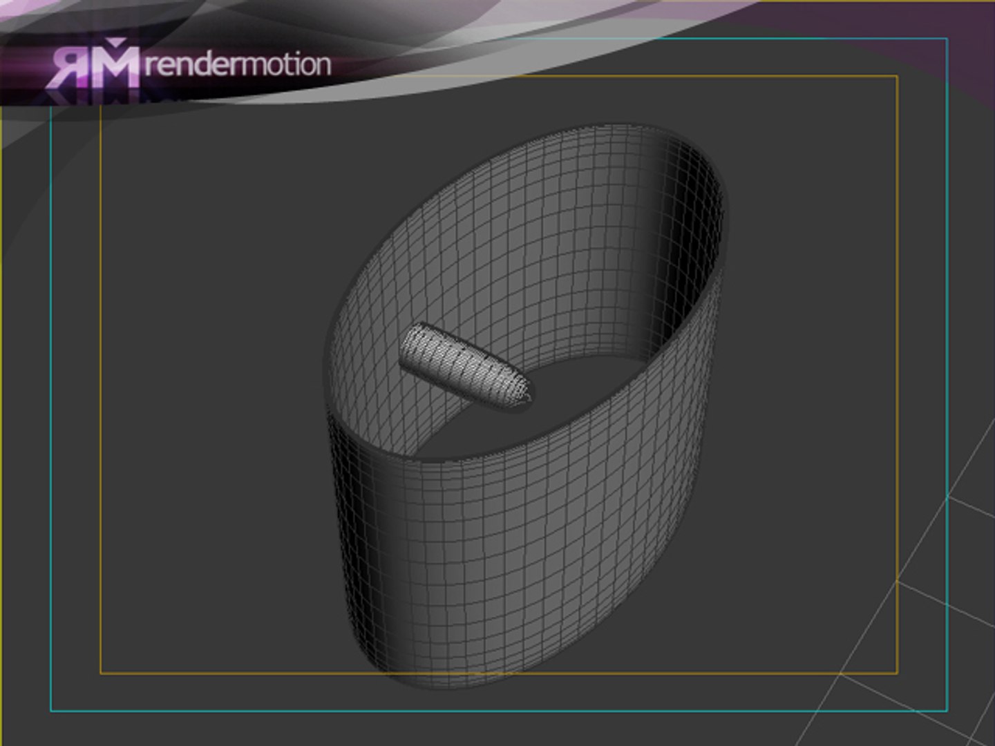 3d D3 C2 44 Lamp: Model