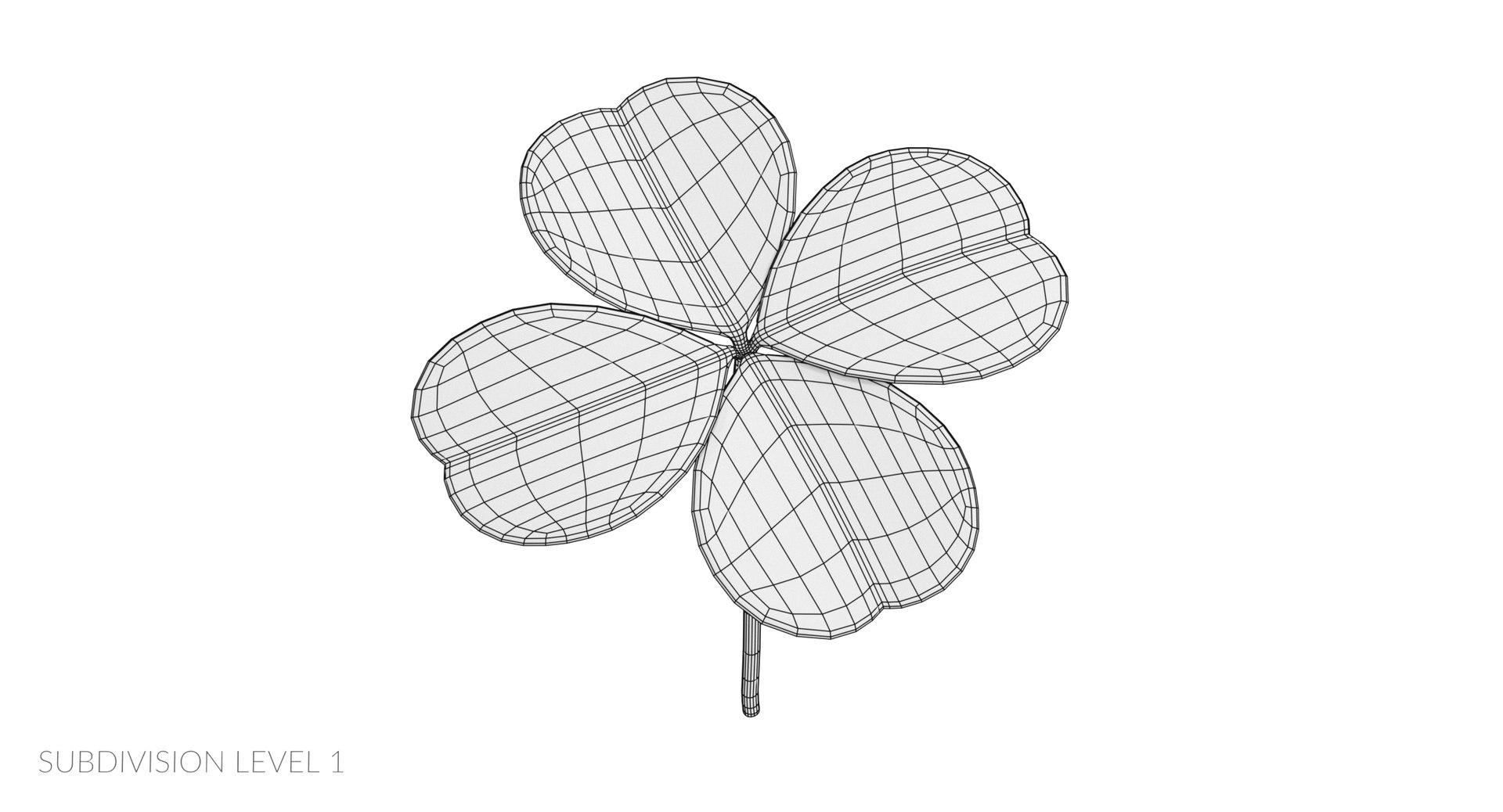 Clover 1 3D Model - TurboSquid 1300456
