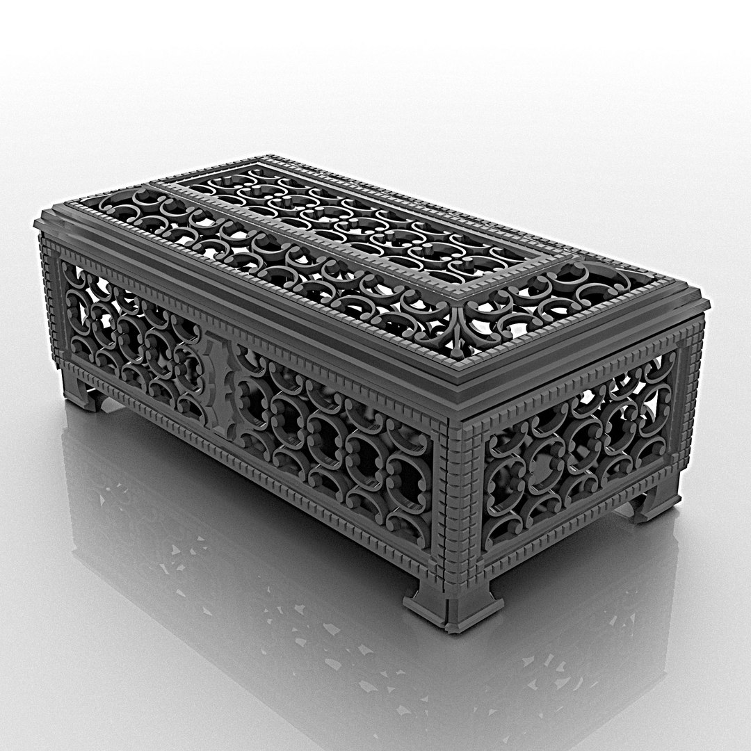 Casket 3D model - TurboSquid 1633994