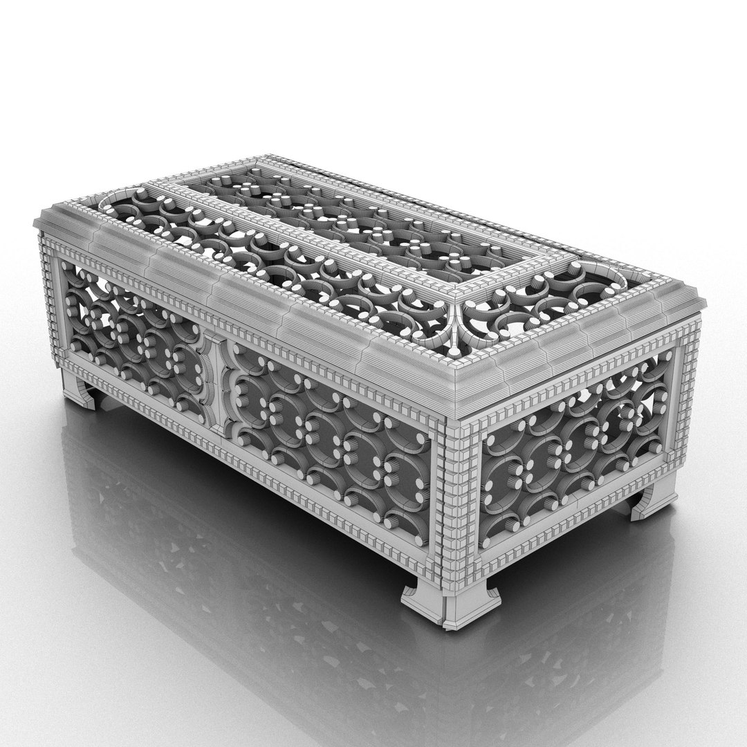 Casket 3D model - TurboSquid 1633994