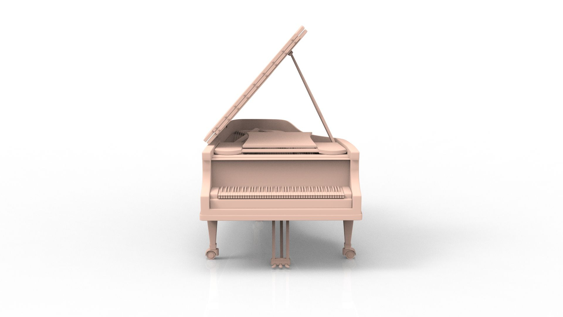 Grand Piano 3D Model - TurboSquid 2125956