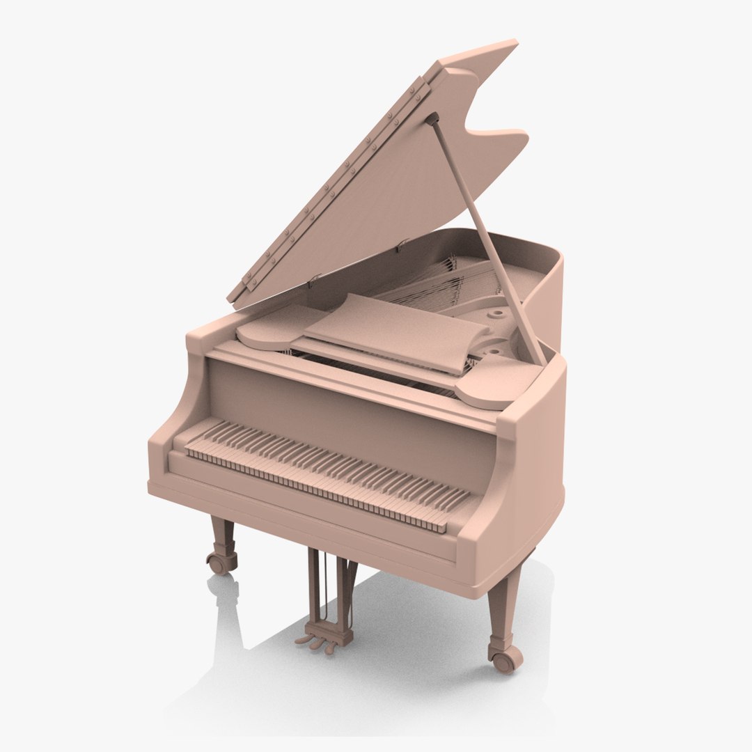 Grand Piano 3D Model - TurboSquid 2125956