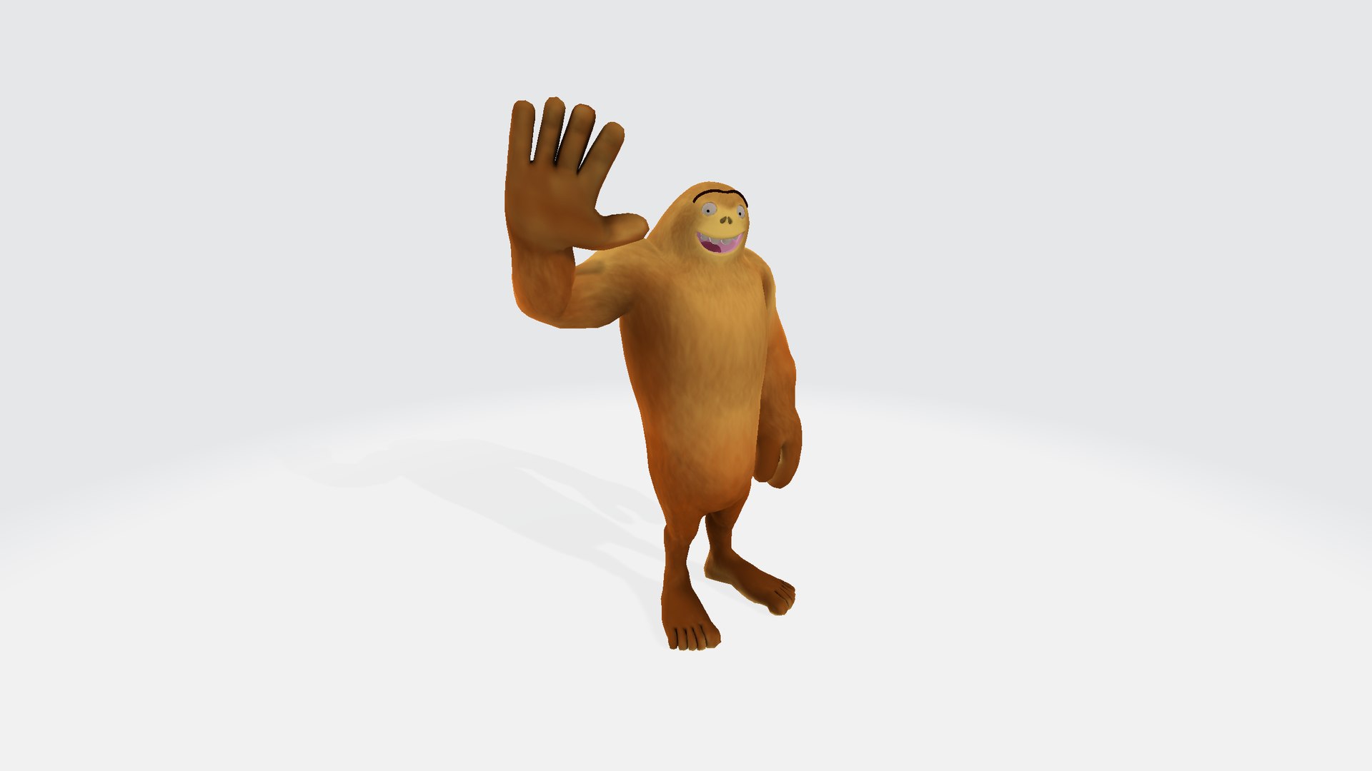 3D Gabe Yeti Model - TurboSquid 2366721