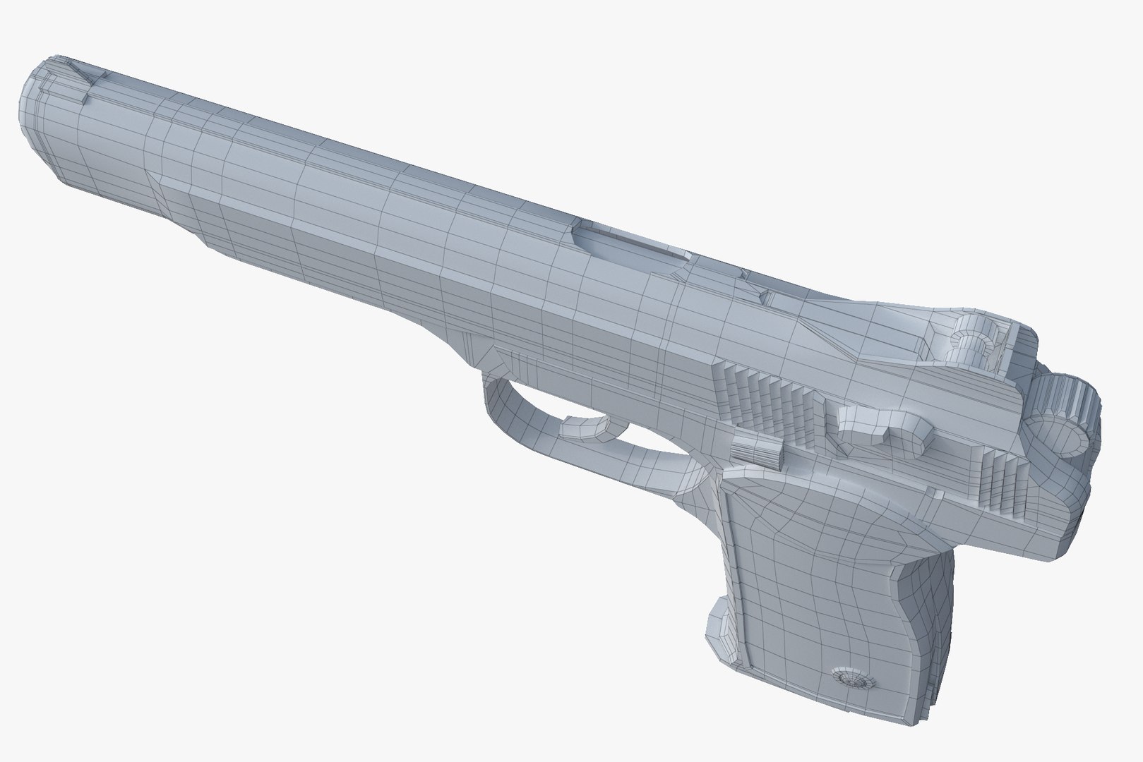 Stechkin Pistol Aps 3D Model - TurboSquid 1289377
