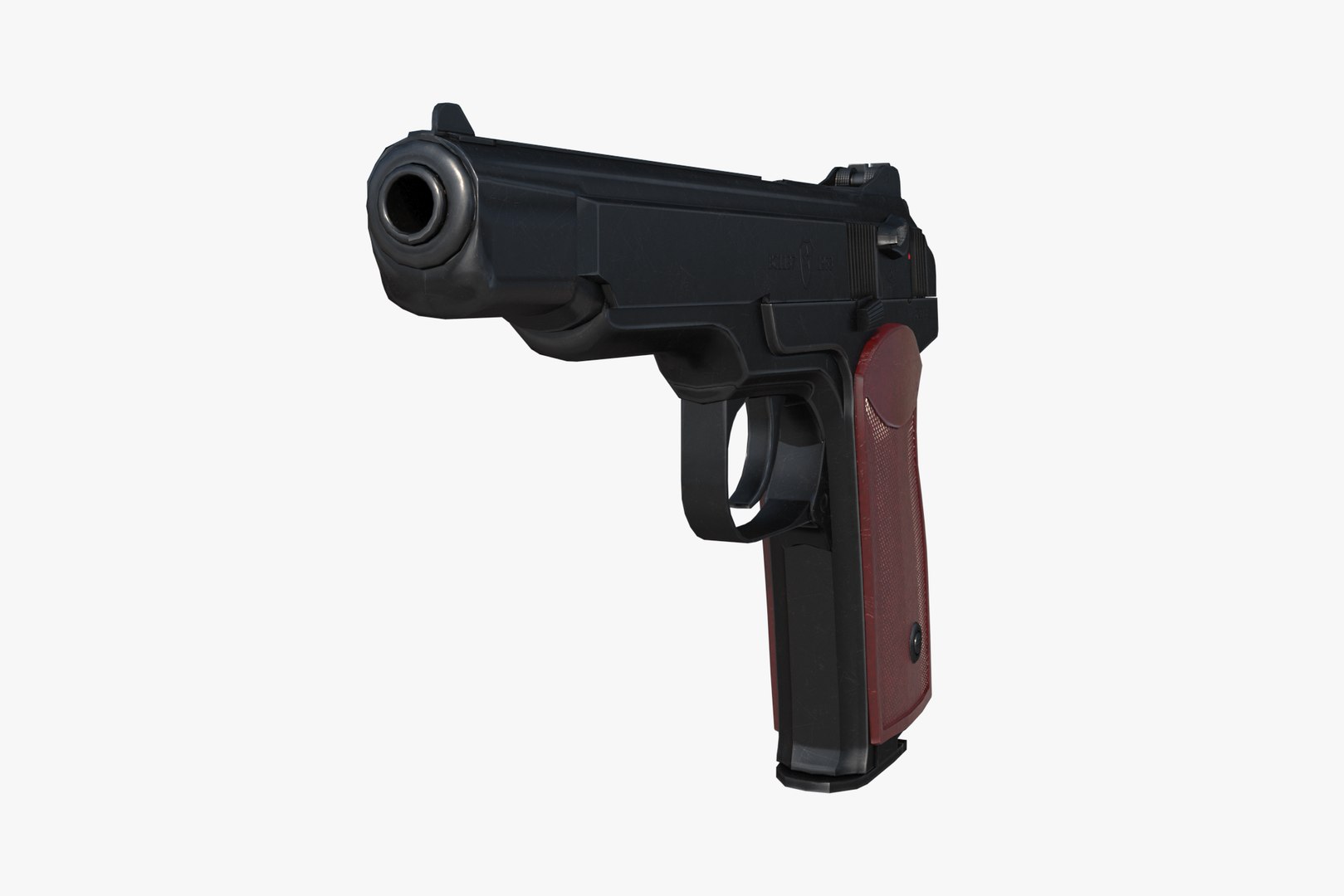 Stechkin Pistol Aps 3D Model - TurboSquid 1289377