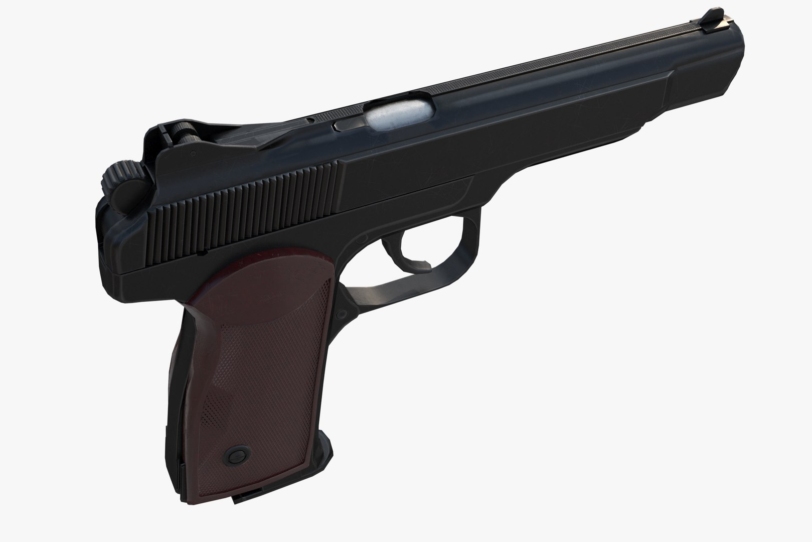 Stechkin Pistol Aps 3D Model - TurboSquid 1289377