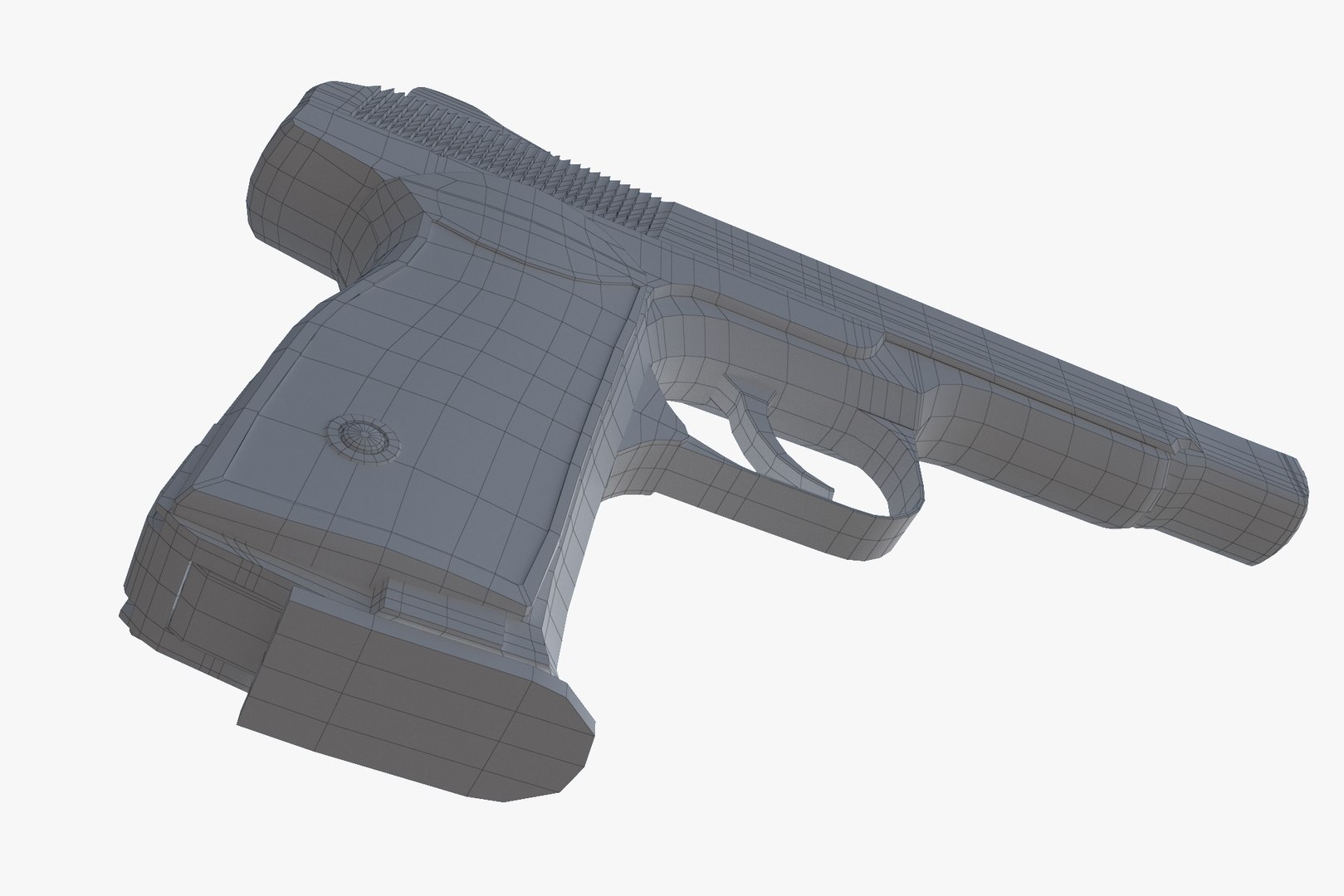 Stechkin Pistol Aps 3D Model - TurboSquid 1289377