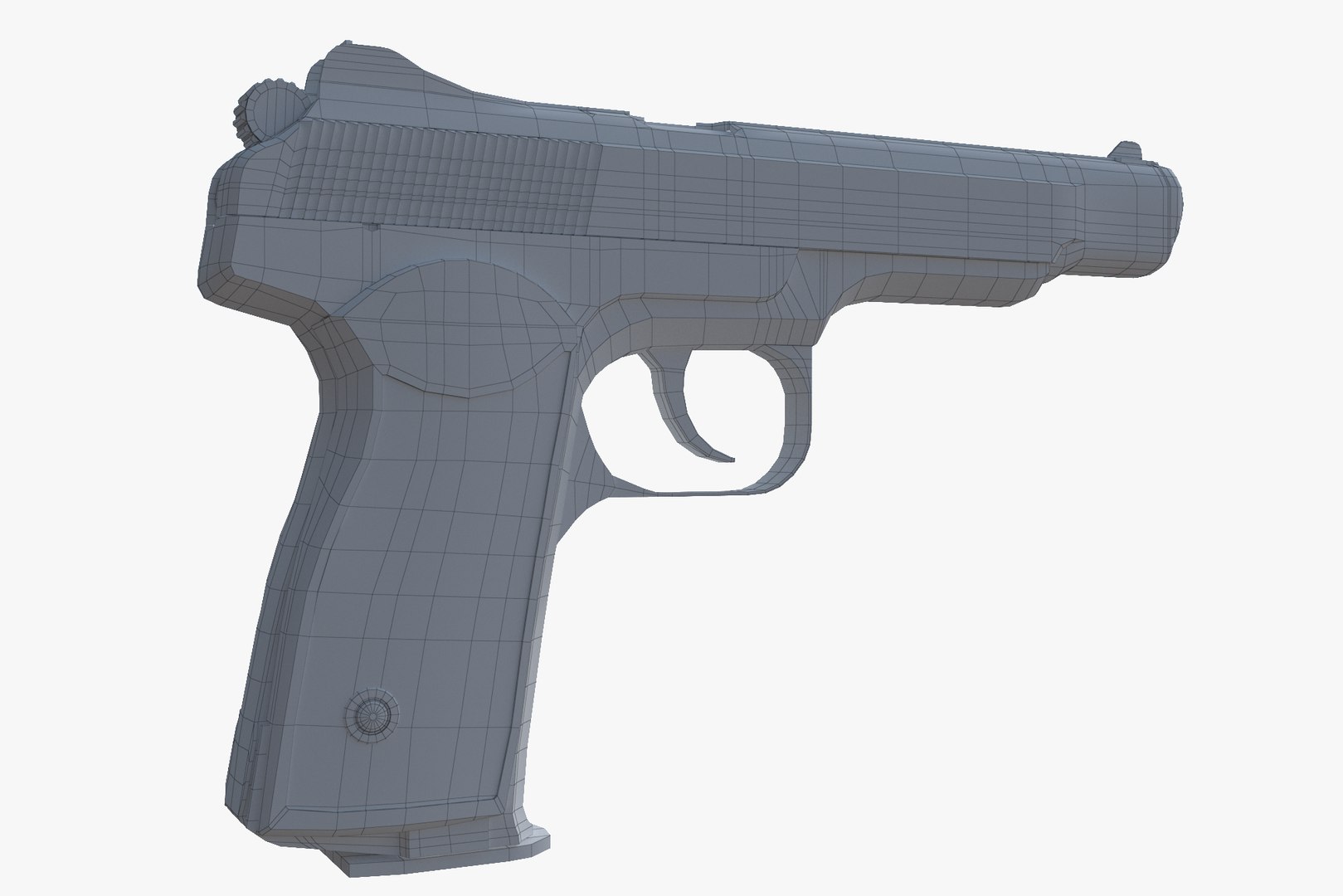 Stechkin Pistol Aps 3D Model - TurboSquid 1289377