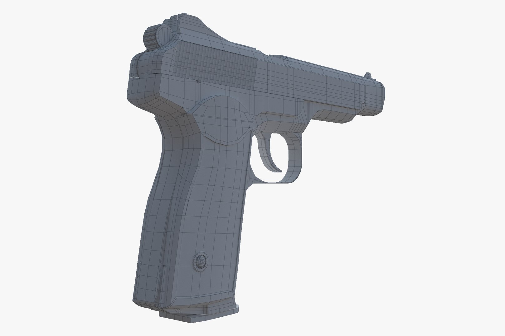 Stechkin Pistol Aps 3D Model - TurboSquid 1289377