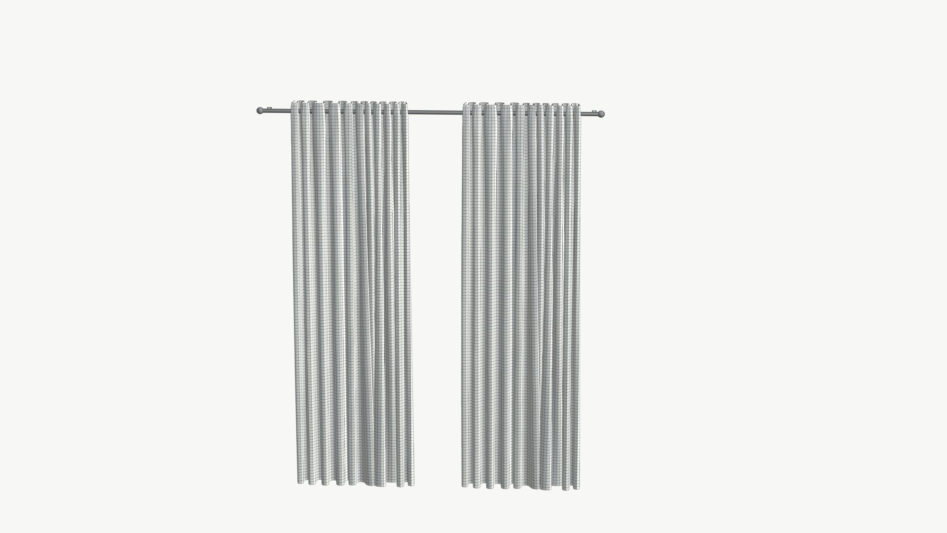 Curtain Realistic 3D Model - TurboSquid 2075825