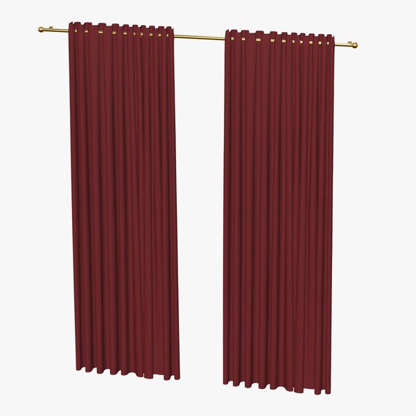 Curtain 3D Models for Download | TurboSquid