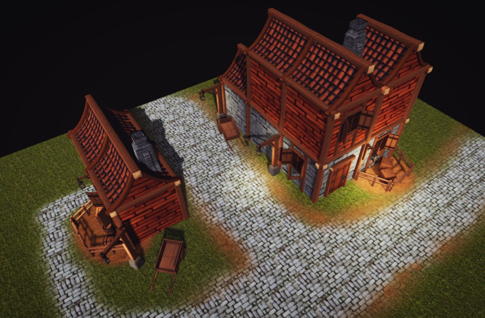 Stylized Fantasy Modular Pack 3D - TurboSquid 1432471