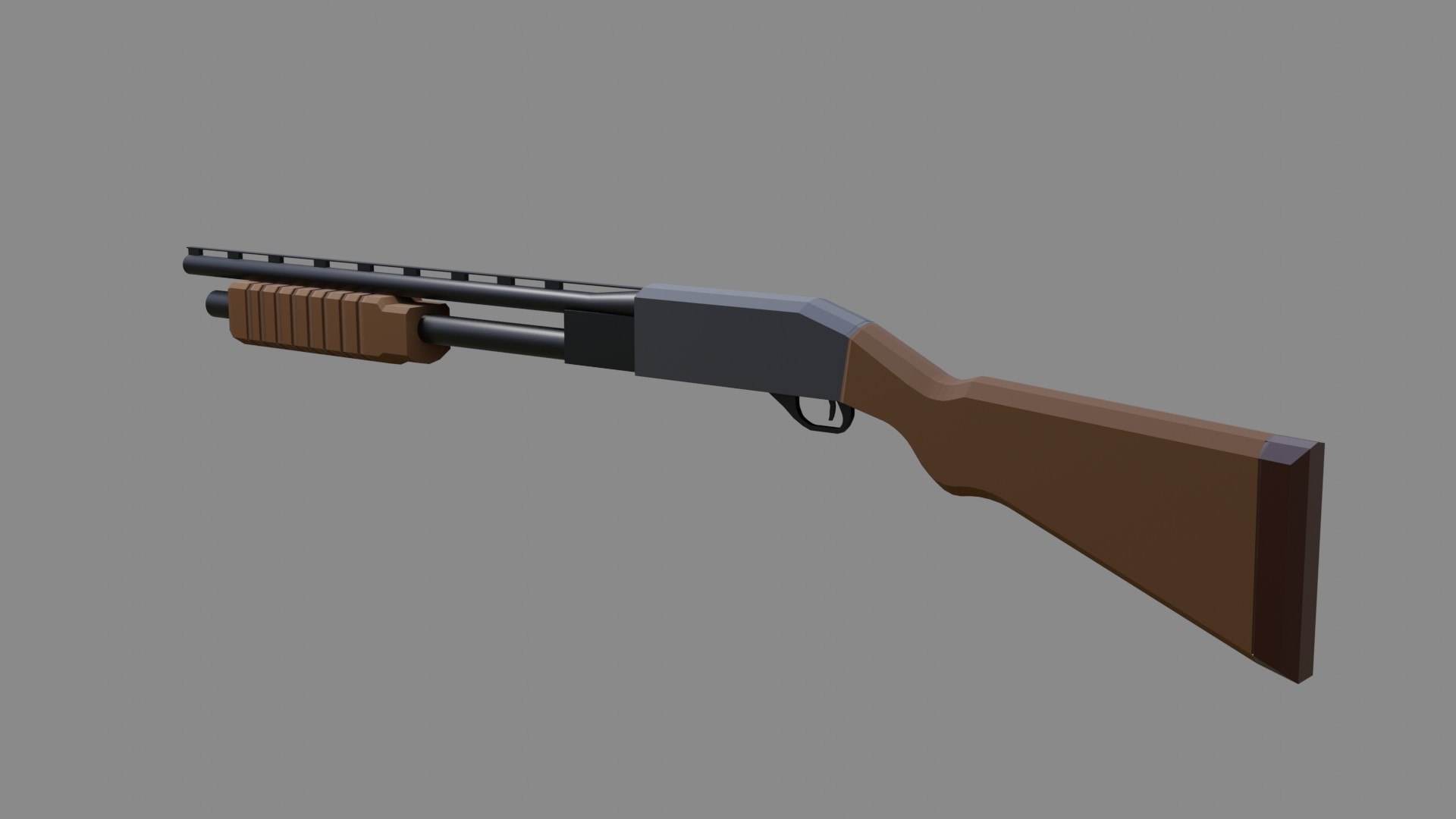 FPS Shotgun - Low Poly - Game Ready Model - TurboSquid 1898288