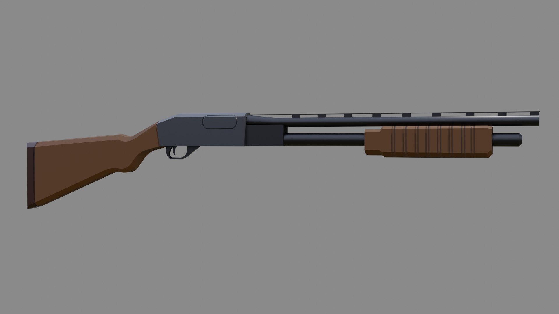 FPS Shotgun - Low Poly - Game Ready Model - TurboSquid 1898288