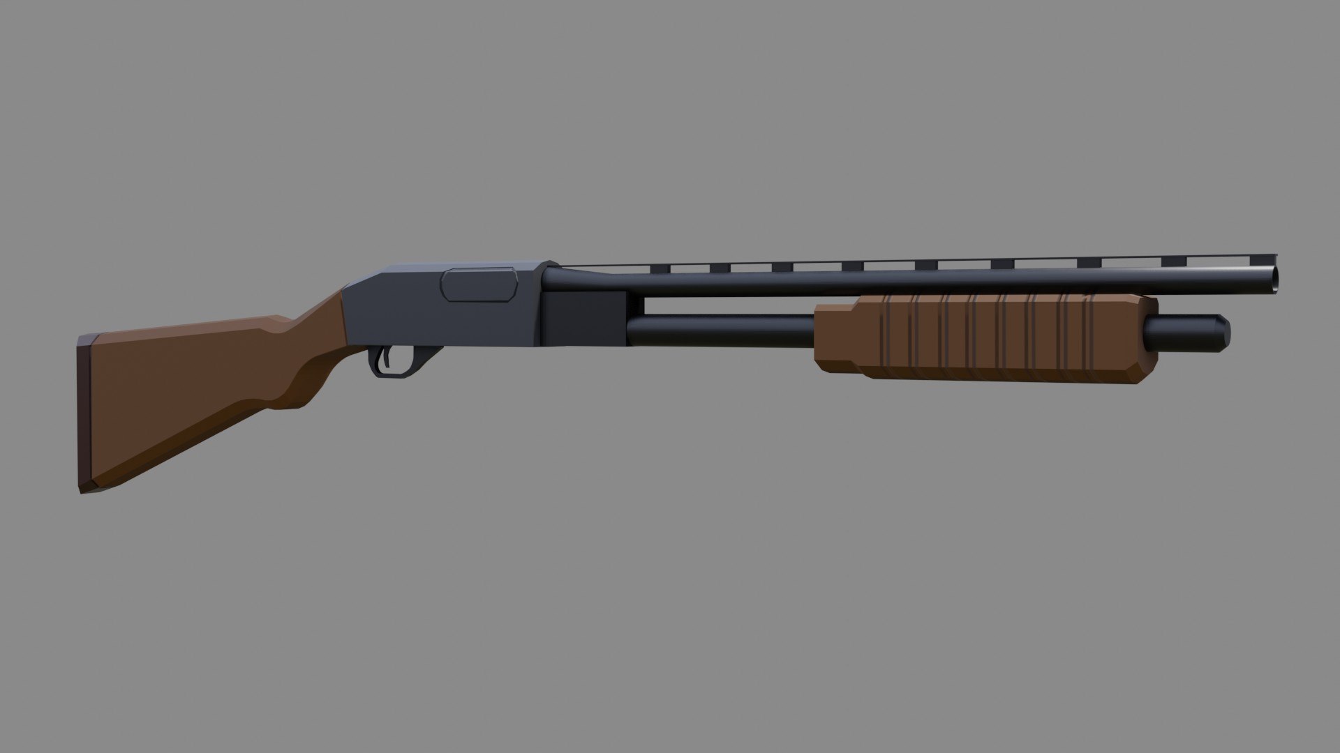 FPS Shotgun - Low Poly - Game Ready Model - TurboSquid 1898288