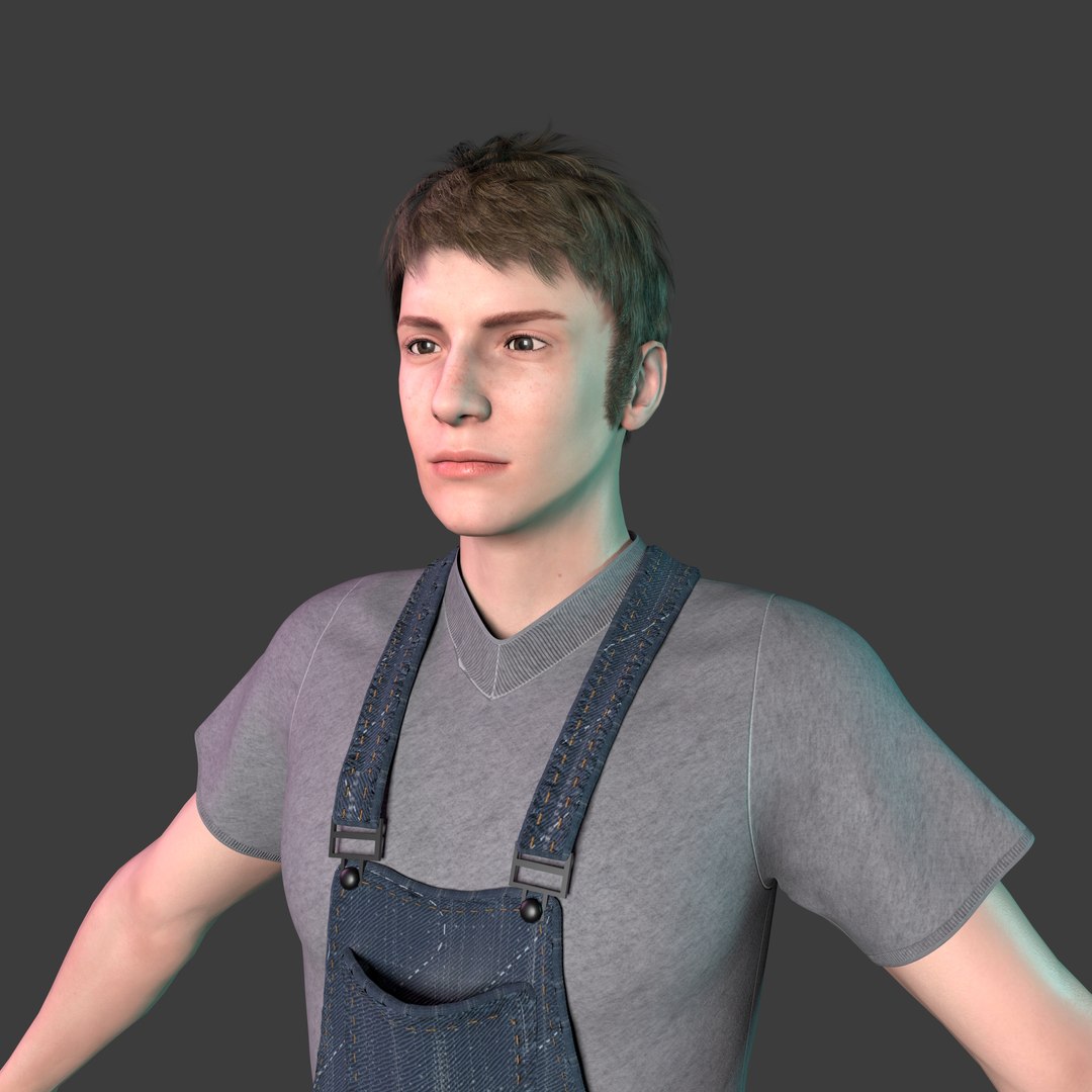 3D Mechanic Rigged Model - TurboSquid 1686303