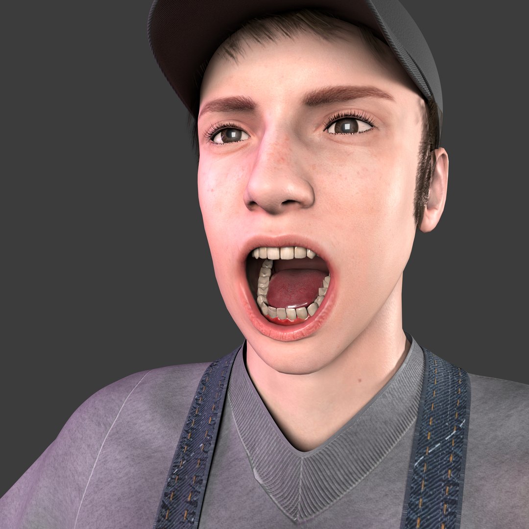 3D Mechanic Rigged Model - TurboSquid 1686303