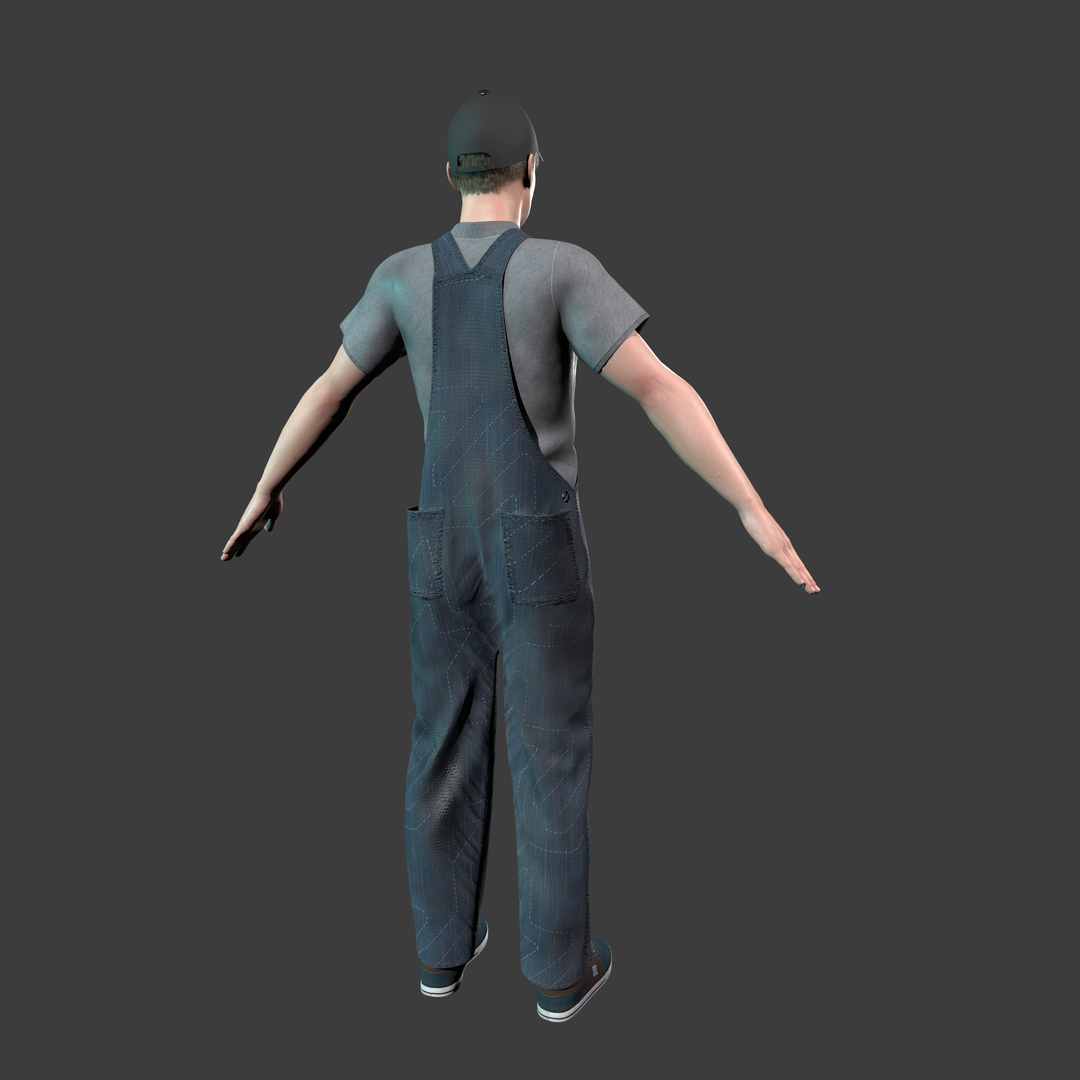 3D mechanic rigged model - TurboSquid 1686303