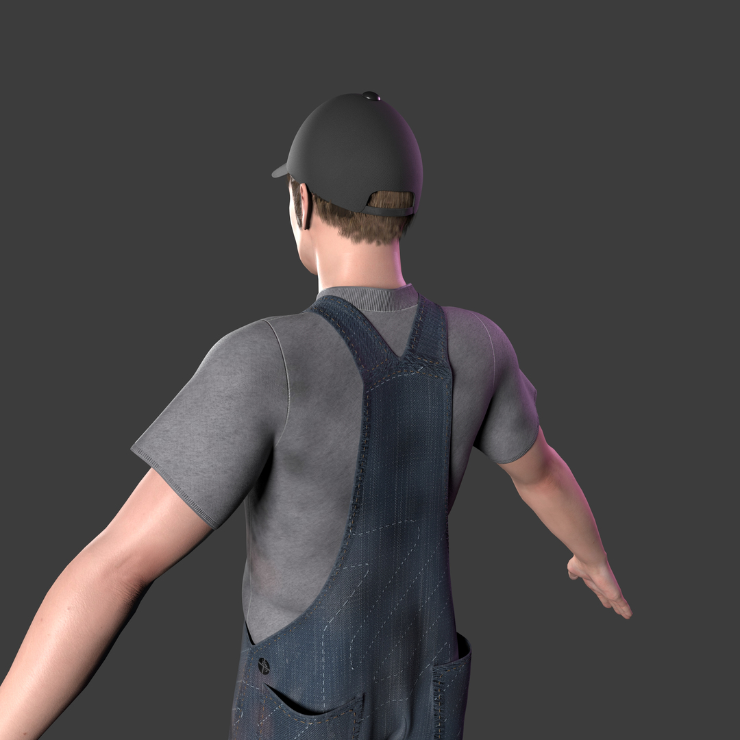 3D mechanic rigged model - TurboSquid 1686303