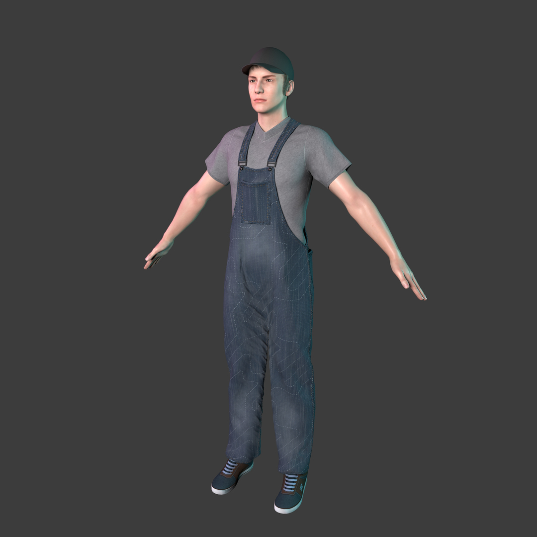 3D mechanic rigged model - TurboSquid 1686303