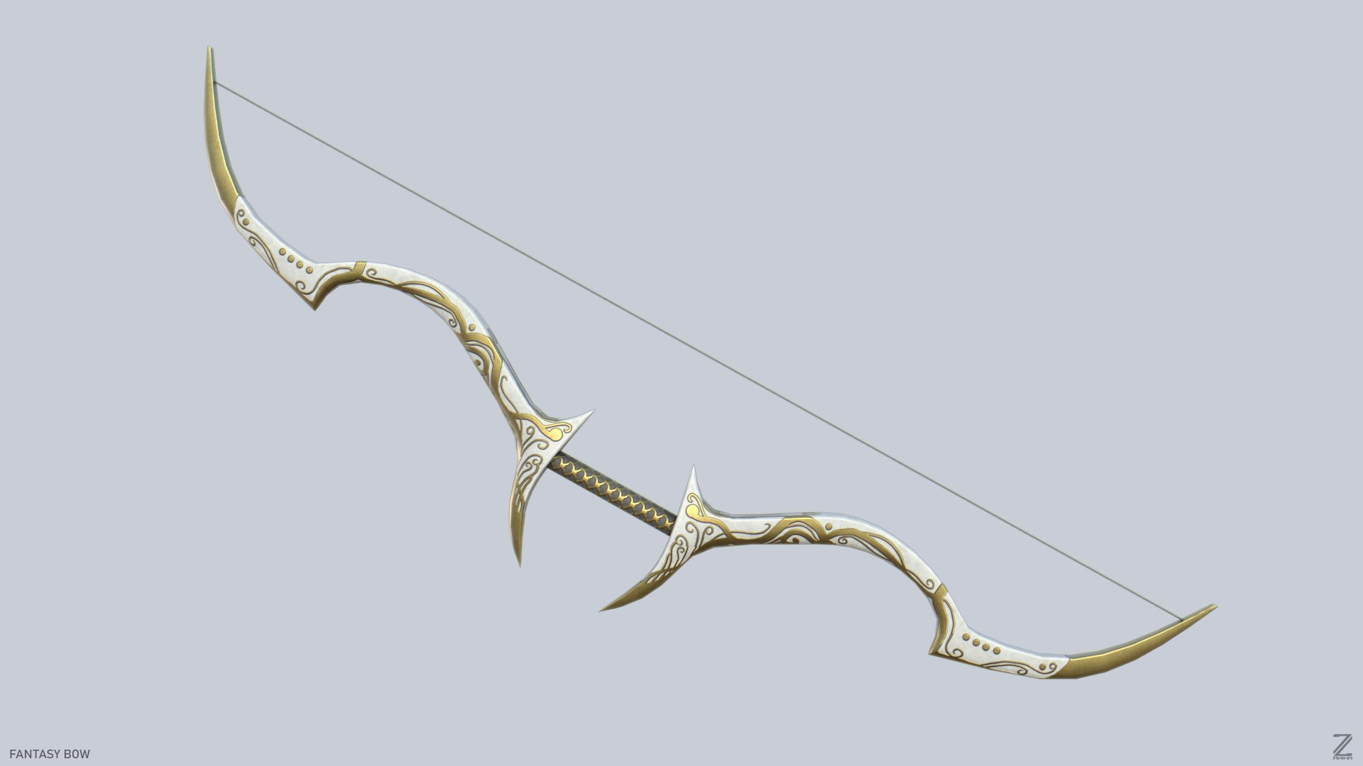 Fantasy Bow Model - TurboSquid 2241632