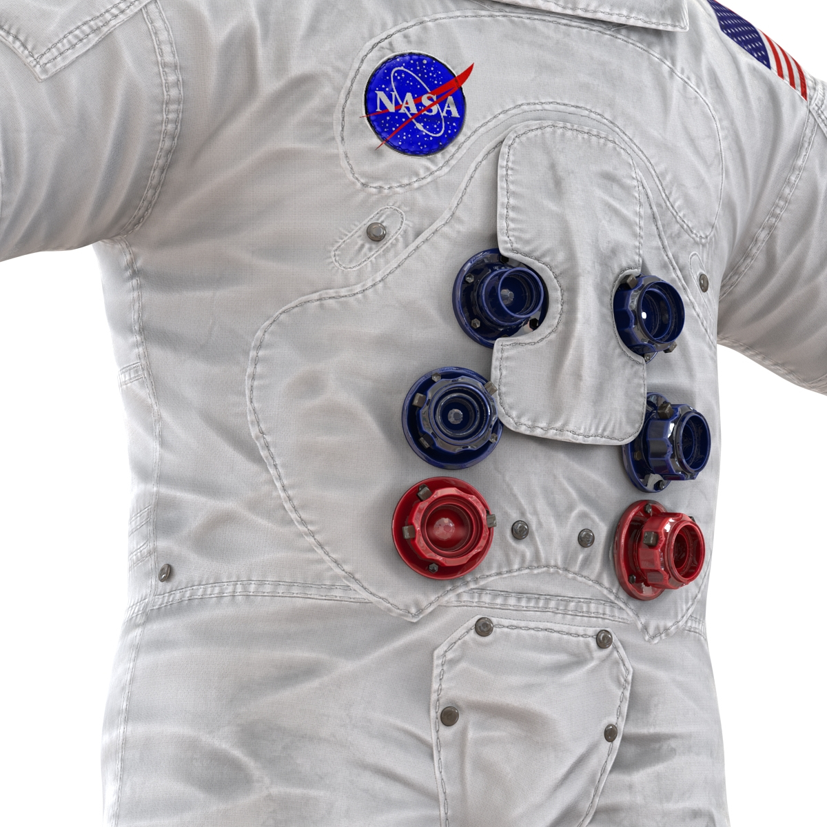 a7l apollo skylab spacesuit 3d max