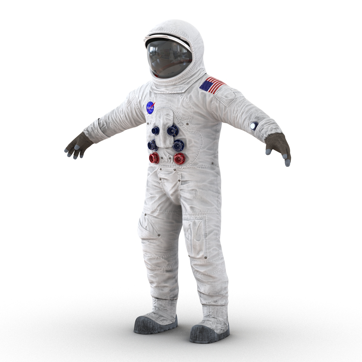 a7l apollo skylab spacesuit 3d max
