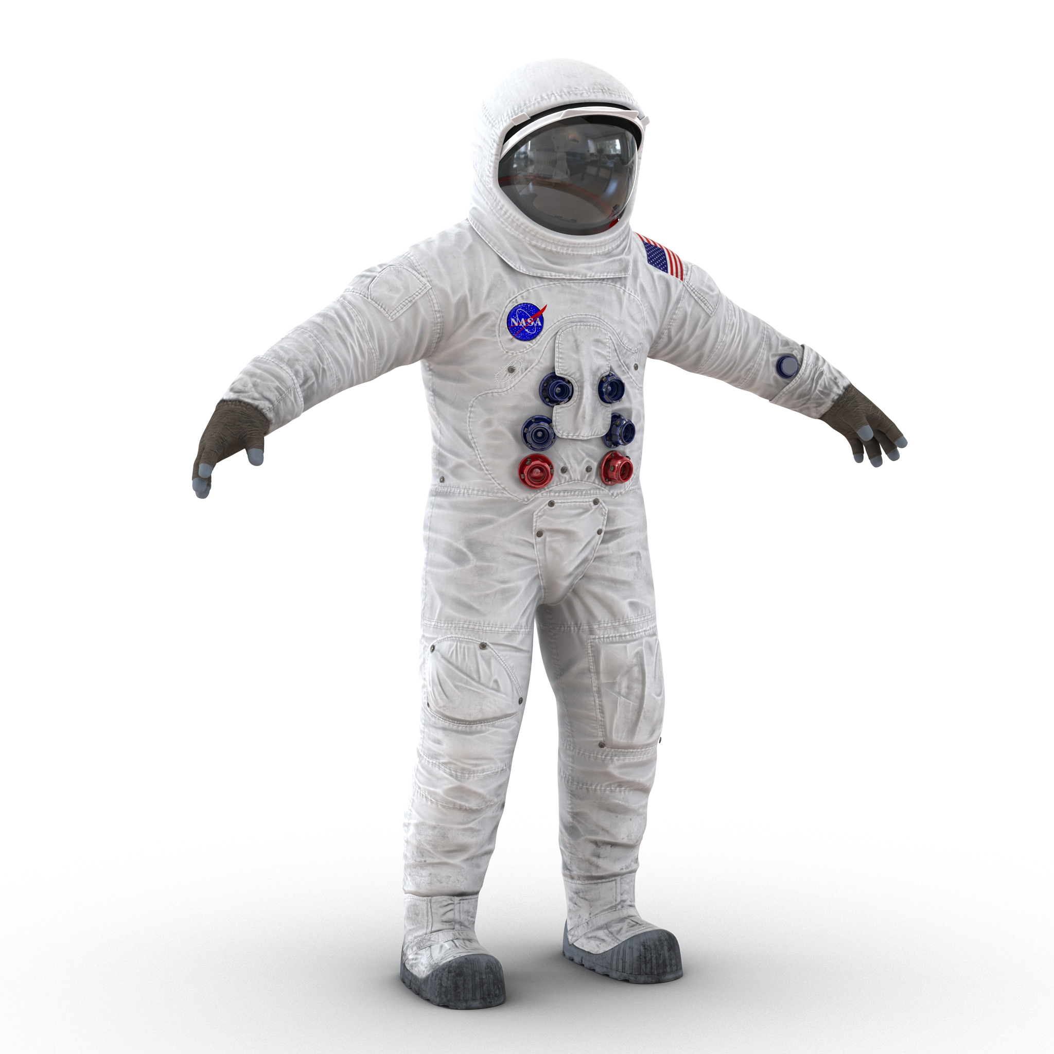 a7l apollo skylab spacesuit 3d max