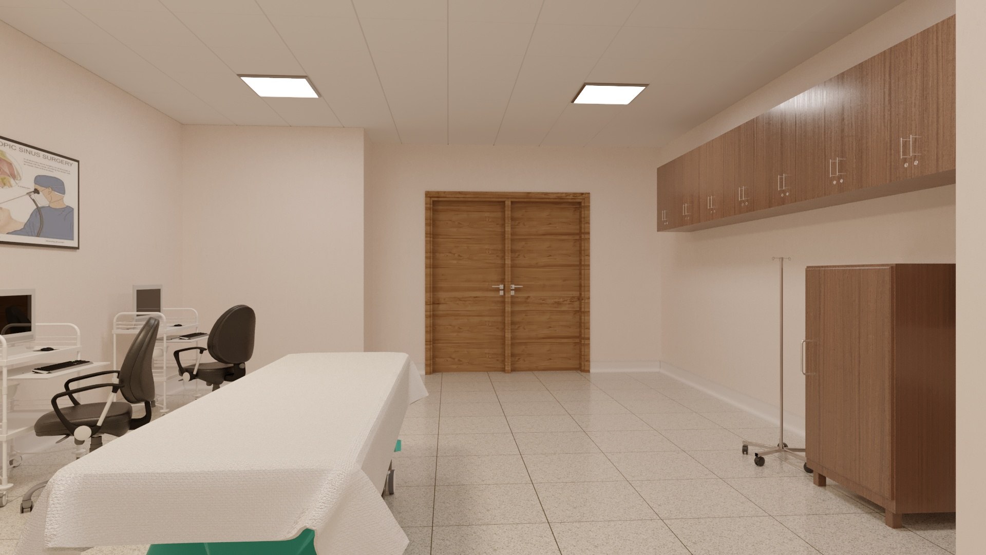 3D Hospital Endoscopy Room 3d Model - TurboSquid 2020378