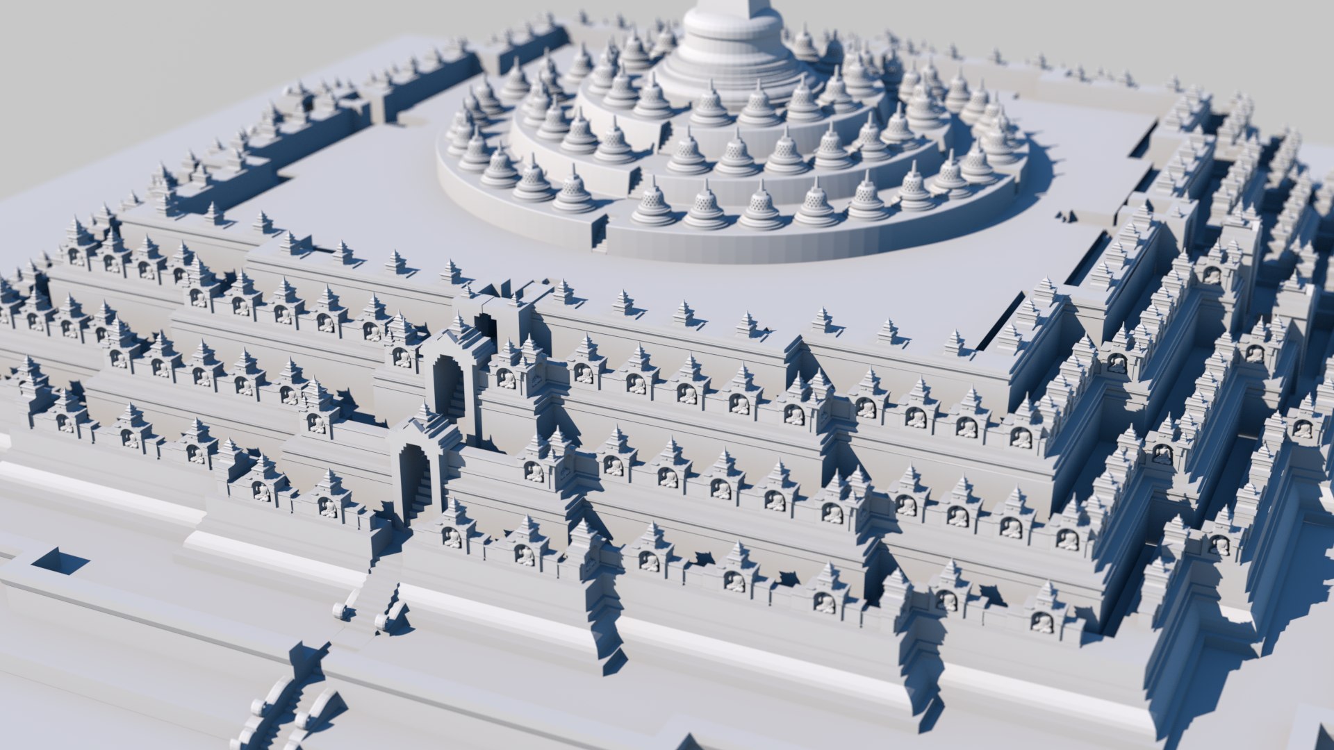 3D Buddhist Temple - TurboSquid 1694410