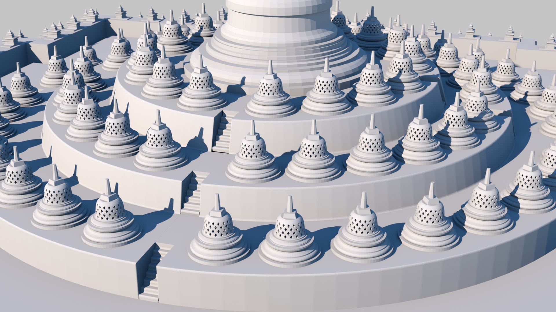 3D Buddhist Temple - TurboSquid 1694410