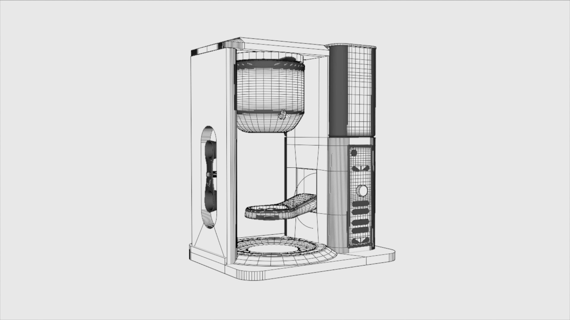 Ninja Coffee Maker XL 3D Model - TurboSquid 2206778