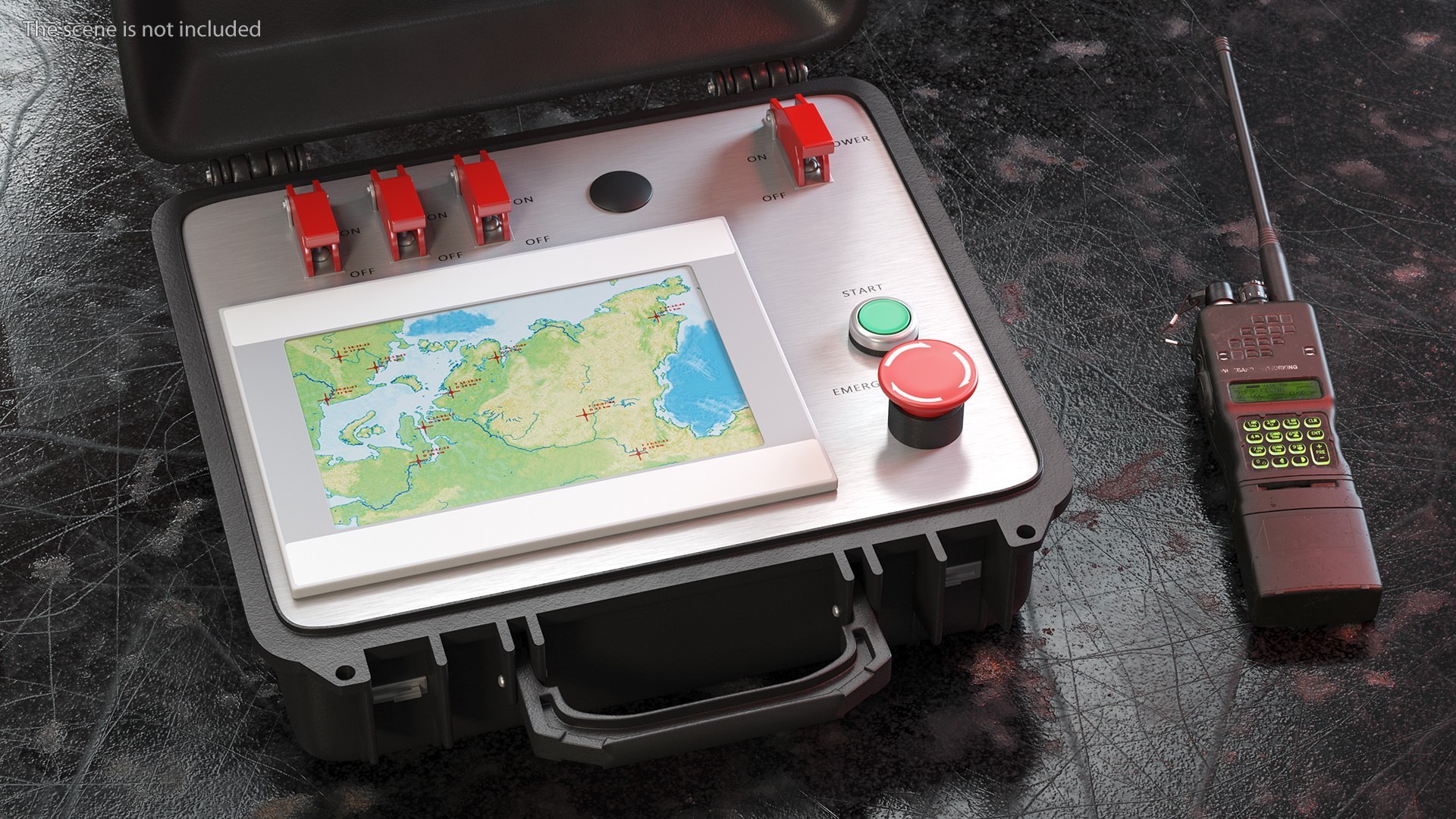 3D Nuclear Briefcases Collection - TurboSquid 2396797