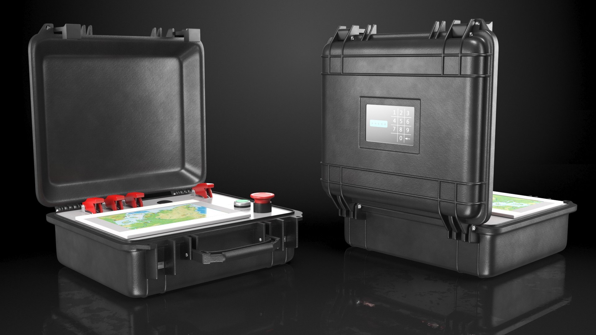3D Nuclear Briefcases Collection - TurboSquid 2396797