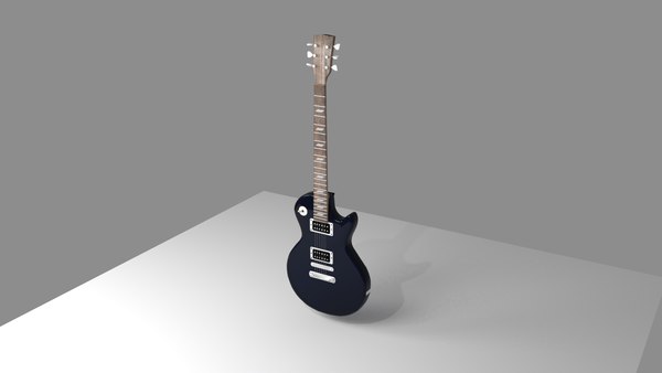 Guitar model - TurboSquid 1270301