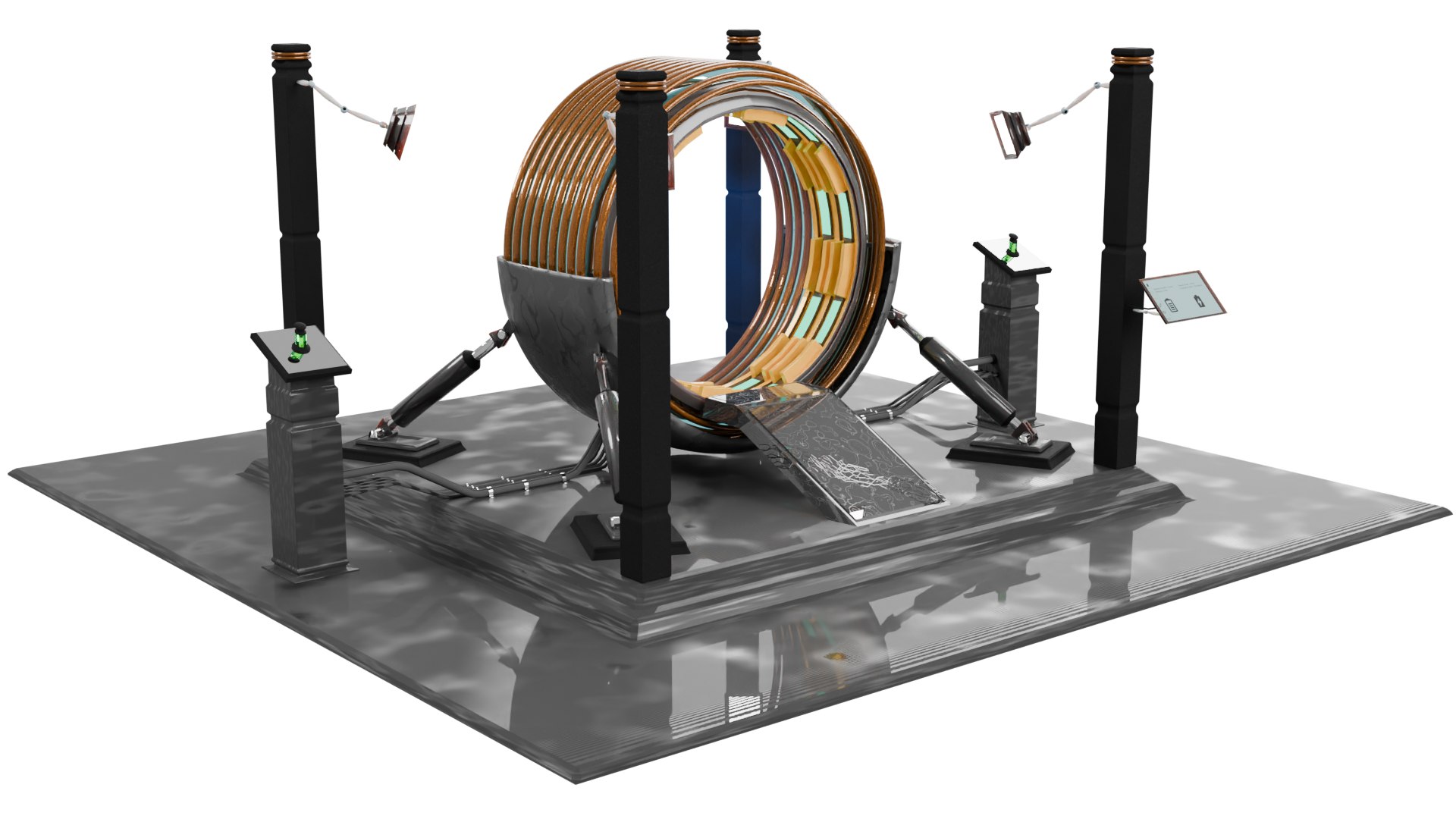 3D Teleporter - TurboSquid 2376138