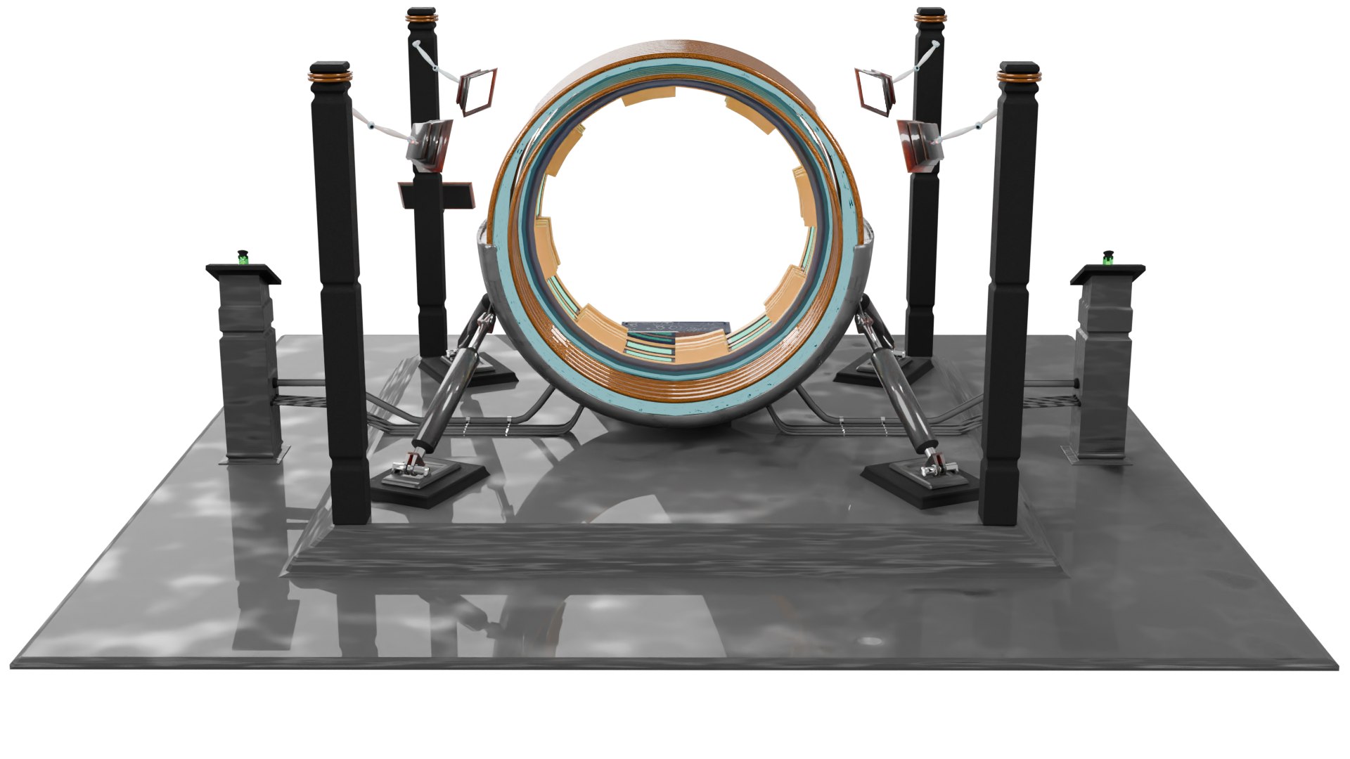 3D Teleporter - TurboSquid 2376138