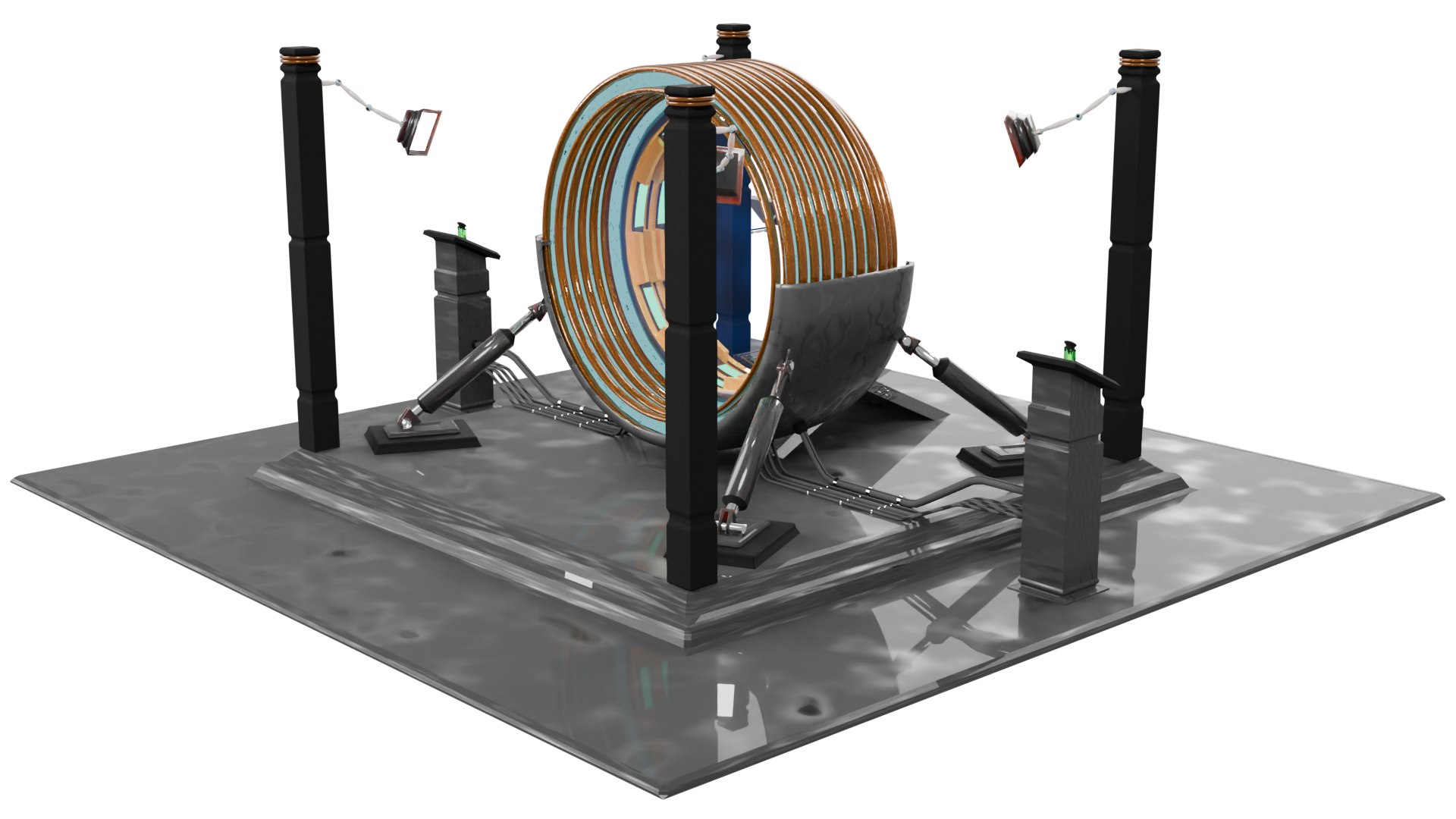 3D Teleporter - TurboSquid 2376138