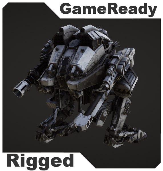 3D heavy robot - TurboSquid 1166786