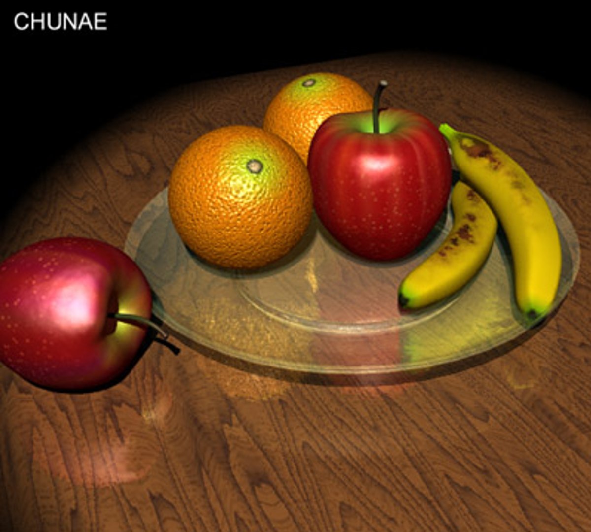 3d Model Fruits