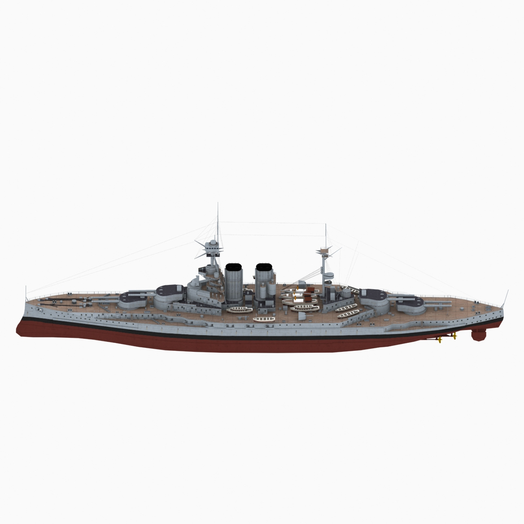 Battleship Queen Elizabeth Class 3D | 1143370 | TurboSquid