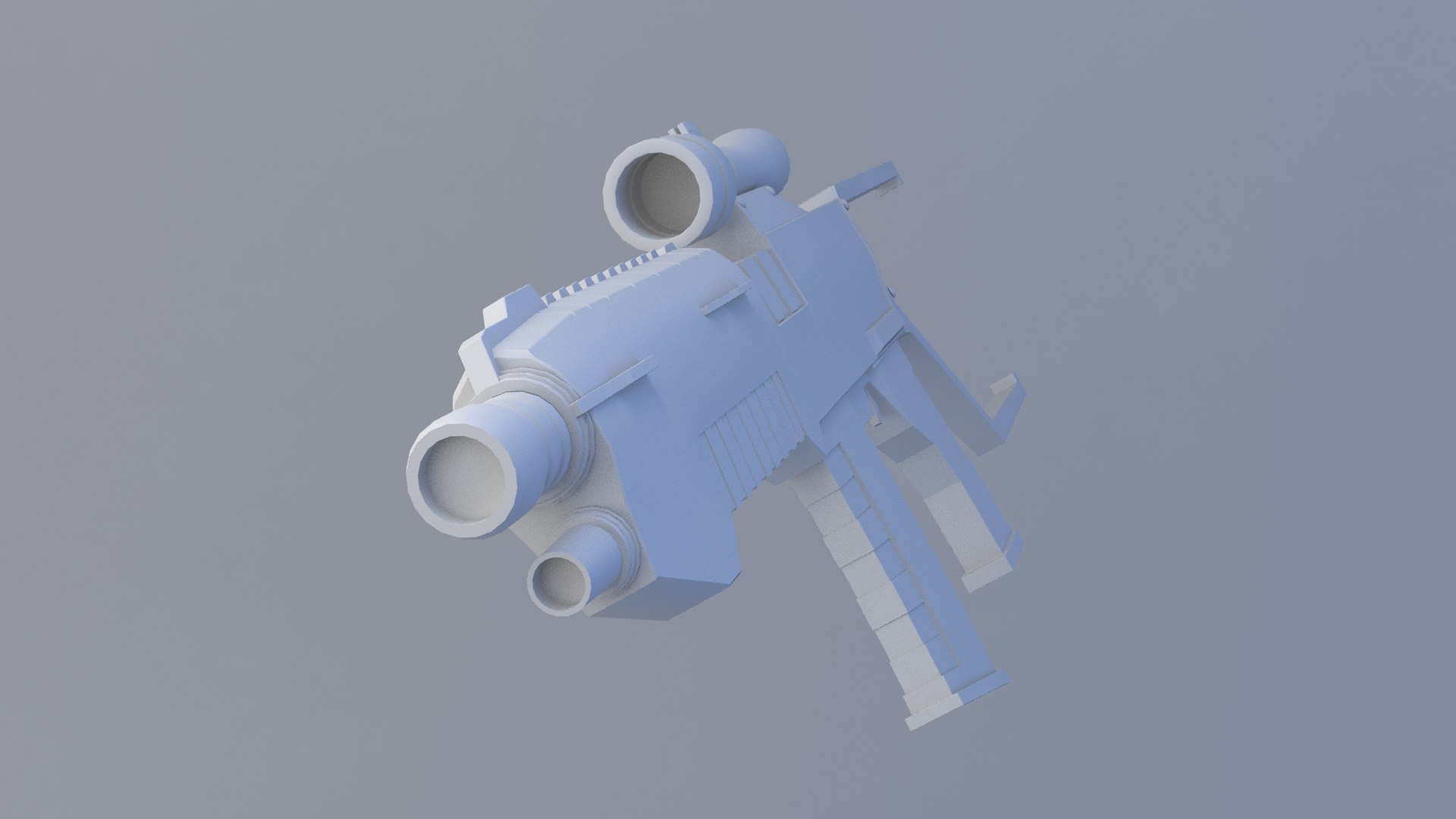 3d Gun File Model