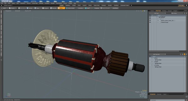 modelo 3d Rotor de motor eléctrico - TurboSquid 1971904