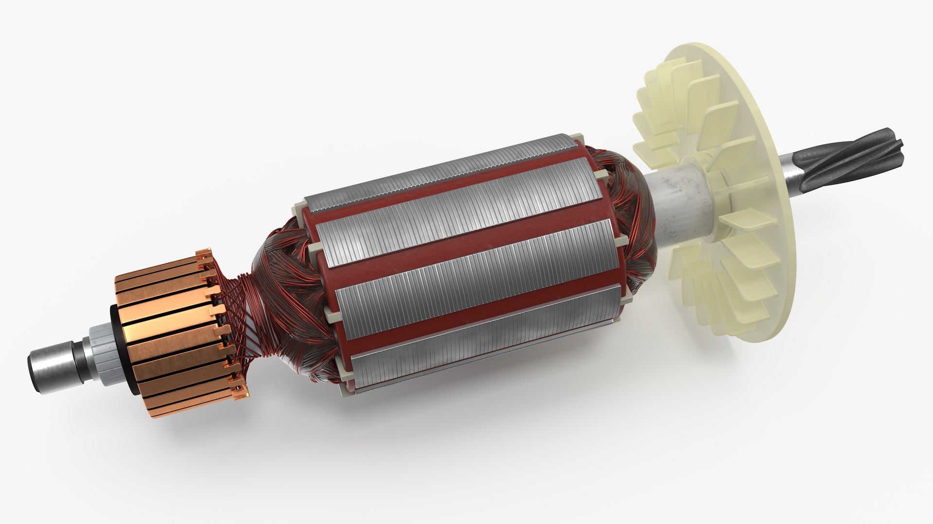 3D Model Electric Motor Rotor - TurboSquid 1971904