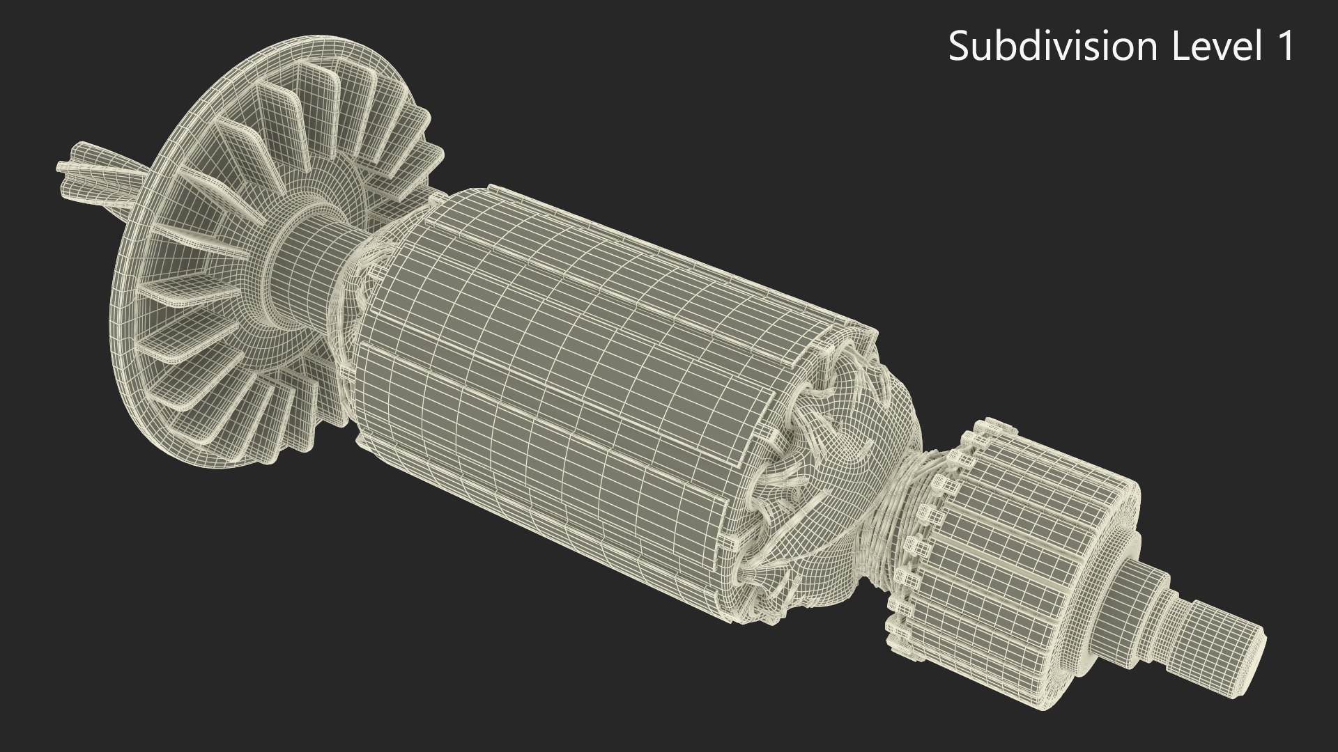 3D Model Electric Motor Rotor - TurboSquid 1971904